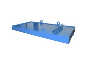 4061753234056 - eurokraft pro Auffangwanne für Absetzcontainer für Absetzcontainer Auffangvolumen 1276 l blau