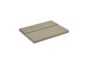 4251924702280 - Graspapier-Flachpack terra selbstklebend Innen-LxBxH 257 x 207 x 13 mm ab 300 Stk