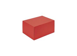 8057711831357 - Stülpdeckelkarton rot Innenmaße 301 x 213 x 150 mm ab 100 Stk