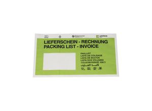 4251924705182 - terra Dokumententaschen aus Papier Aufdruck Lieferschein - Rechnung VE 1000 Stk LxB 240 x 131 mm grün ab 10 VE