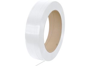 4251924710698 - Umreifungsband PP für Bandabroller Kern-Ø 407 mm LxB 2000 m x 127 mm Stärke 07 mm weiß ab 10 Stück ratioform