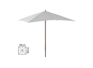Image of Iperbriko - 3 x 3 weißer Regenschirm aus Holz