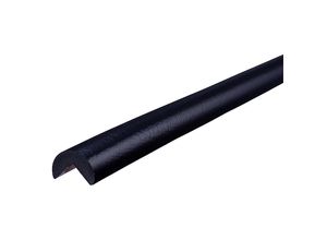 4251182800339 - Eckschutzprofil Typ a selbstklebend 1 Meter Kantenschutz Eckschutz Schutzprofil Made in Germany - Farbeschwarz - Knuffi