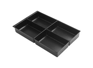 5020073340990 - BISLEY MultiDrawer™ Schubladeneinsatz Format DIN A4 Höhe 48 mm 4 Fächer