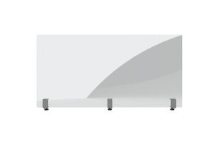 4013695063874 - Hygienewand 11029100 1000x600mm Acrylglas 3 Klemmhalter 4013695063874 magnetoplan