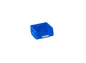 8029926000026 - Sichtlagerkasten aus Polyethylen LxBxH 88 x 105 x 54 mm VE 50 Stück blau VE 50 Stk