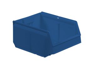 4250686298550 - Sichtlagerkasten aus Polypropylen LxBxH 300 x 230 x 150 mm VE 12 Stück blau