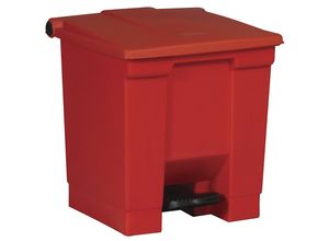 0086876057027 - Tretabfalleimer Industrie aus Polyethylen Volumen 30 l rot ab 5 Stk Rubbermaid