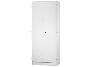 4032062032206 - HAMMERBACHER Aktenschrank Gradeo V6100 W W SG weiß 4 Fachböden 800 x 420 x 2004 cm