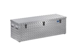 4014688413751 - Alutec München Gmbh - Aluminium Riffelblech-Box BxTxH innen 1500x500x500 mm Volumen 375 l