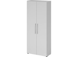 4032062305799 - eurokraft pro NICOLA - Büroschrank 4 Fachböden HxBxT 1880 x 800 x 346 mm lichtgrau