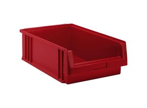 4031022003133 - Sichtlagerkasten aus Polypropylen LxBxH 500 x 314 x 150 mm VE 10 Stk rot