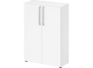 4032062227800 - eurokraft pro NICOLA - Büroschrank 2 Fachböden HxBxT 1144 x 800 x 346 mm weiß