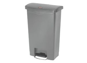 0086876224467 - Rubbermaid Tretabfalleimer Slim Jim 1883602 Kunststoff 50l grau 0086876224467 Newell Rubbermaid