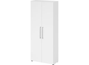 4032062227336 - eurokraft pro NICOLA - Büroschrank 4 Fachböden HxBxT 1880 x 800 x 346 mm weiß