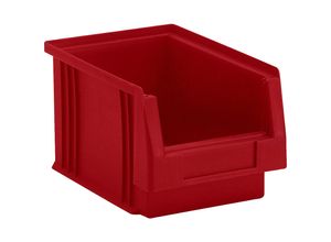 4031022005380 - Sichtlagerkasten aus Polypropylen LxBxH 230 x 150 x 125 mm VE 25 Stk rot