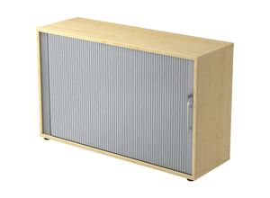 4032062204894 - eurokraft pro RENATUS - Rollladenschrank Höhe 1100 mm je 2 Fachböden Ahorn-Dekor