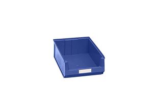 4250633322734 - - Sichtlagerkasten pe Volumen 1600 Liter Größe 2z BxTxH außen innen 310x500x140 286x438x128 mm Farbe blau ve 14 Stück