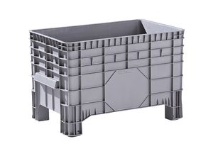 4260285810039 - Großbehälter aus Polyethylen Inhalt 285 l 4 Füße zum Unterfahren ab 5 Stk kaiserkraft