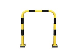 4055381443683 - Rammschutzbügel Stahl Ø 76 mm für den Innenbereich HxB 1240 x 1000 mm kaiserkraft
