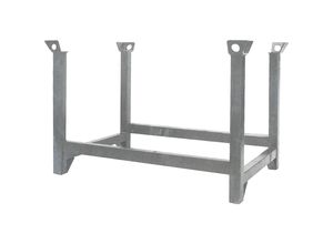 4251765311955 - Eichinger Industrie - Stapelpalette LxBxH 1000x800x750 mm Nutzhöhe 600 mm Traglast 2000 kg Gewicht 28 kg verzinkt