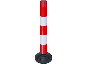 4055381425009 - LeitPin Höhe 1000 mm rot   weiß reflektierend ab 30 Stk kaiserkraft