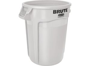 0086876014136 - Wertstoffsammler Brute Polyethylen rund 121 l weiß