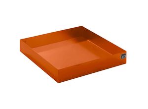 4061753001931 - EUROKRAFTbasic Paletten-Auffangwanne LxBxH 1200 x 1200 x 185 mm orange RAL 2000