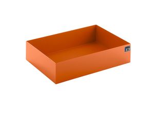 4061753001856 - EUROKRAFTbasic Paletten-Auffangwanne LxBxH 1200 x 800 x 260 mm orange RAL 2000