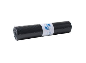 4001553150019 - Standard-Abfallsäcke LDPE 120 l VE 250 Stk BxH 700 x 1100 mm Materialstärke 37 µm schwarz