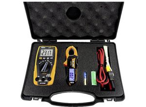 8033100846089 - HT Instruments e-KIT Hand-Multimeter Stromzange digital CAT III 600 V Anzeige (Counts) 4000