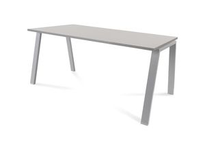 8427951004758 - Schreibtisch BLANCA HxBxT 740 x 1600 x 800 mm grau Gestell grau