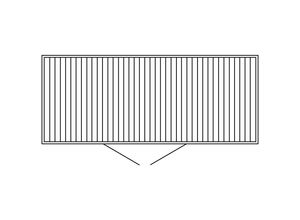 4260139975006 - Umweltcontainer verzinkt aktive Lagerung für entzündbare Flüssigkeiten Auffangvolumen 1300 l BxTxH 5075x2075x2385 mm