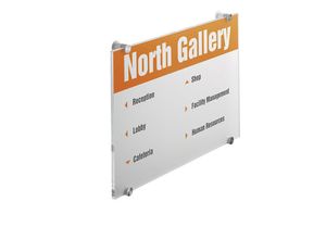 4005546403656 - DURABLE Türschild CRYSTAL SIGN aus Acrylglas für DIN A3 HxB 420 x 297 mm