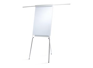 8712752027298 - EUROKRAFTbasic Flipchart Standmodell mit Seitenarmen magnethaftend Teleskopbeine bis 1800 mm höhenverstellbar