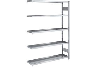 4250623715775 - Wannenregal Regalhöhe 2000 mm Wannenbreite 1300 mm Wannentiefe 400 mm Anbauregal hofe