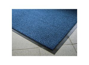 5060103532209 - COBA Schmutzfangmatte für innen Flor aus Polypropylen LxB 1200 x 900 mm schwarz   blau