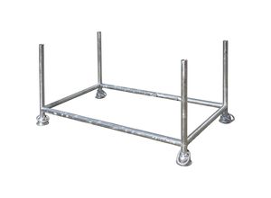 4251765329578 - Stapelgestell LxBxH 1200 x 1030 x 750 mm mit 1 Querrohr verzinkt
