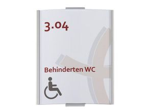 4060081700127 - FRANKFURT™ Türschild Höhe 148 mm Breite 120 mm DIN A6 Gewicht 014 kg