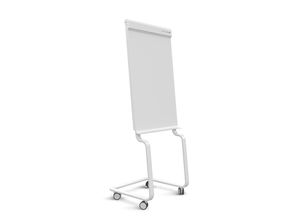 4013695051338 - Design-Flipchart 1227050 Evolution Plus Mobile 68 x 98 cm Magnetisch Mit 4 Rollen und Stiftablage