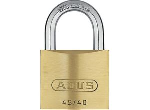 4003318806131 - ABUS Vorhängeschloss 45 40 Lock-Tag VE 12 Stk Messing