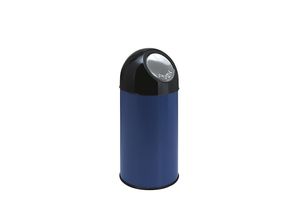 8713631003396 - 977825 Push-Mülleimer Volumen 40 l blau - Kaiserkraft