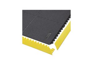 0662641017634 - Arbeitsplatz-Fliese aus Naturgummi Farbe schwarz (für allgemeine Benutzung) LxBxH 910x910x19 mm