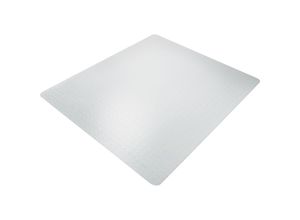 4024591001808 - Schreibtischstuhl Unterlage ECO GRIP SOLID für Teppichböden Ankernoppen rutschfest & schwer entflammbar 1100 x 1200 mm PC & PUR transparent