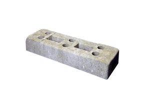 4061753044068 - Zaunfuß aus Beton für Mobilzaun LxBxH 700 x 220 x 125 mm