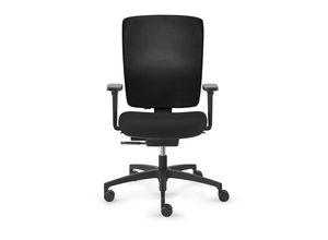 4061753113740 - Bürostuhl SHAPE ECONOMY2 schwarz Rückenlehne gepolstert Rückenlehnenhöhe 500 - 590 mm Dauphin