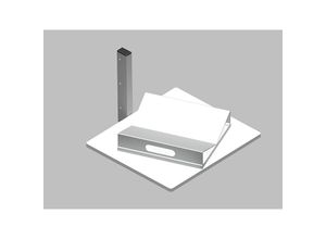 7350113600134 - V-Block mit Plattform zur Rollenlagerung Höhe 60 mm