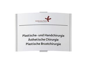 4060081702596 - FRANKFURT™ Wegweiser DIN A4 quer HxB 210 x 317 mm silber