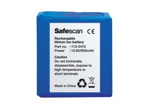 8717496332899 - Safescan Aufladbare Batterie für Falschgeldprüfgeräte 155-S 165-S und 185-S LB-105