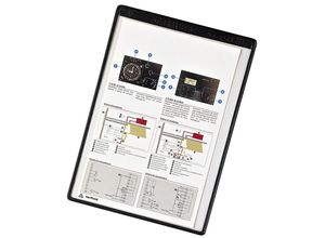 3377991946073 - 457315 Sichttafel din A4 für Metalloberflächen - Tarifold